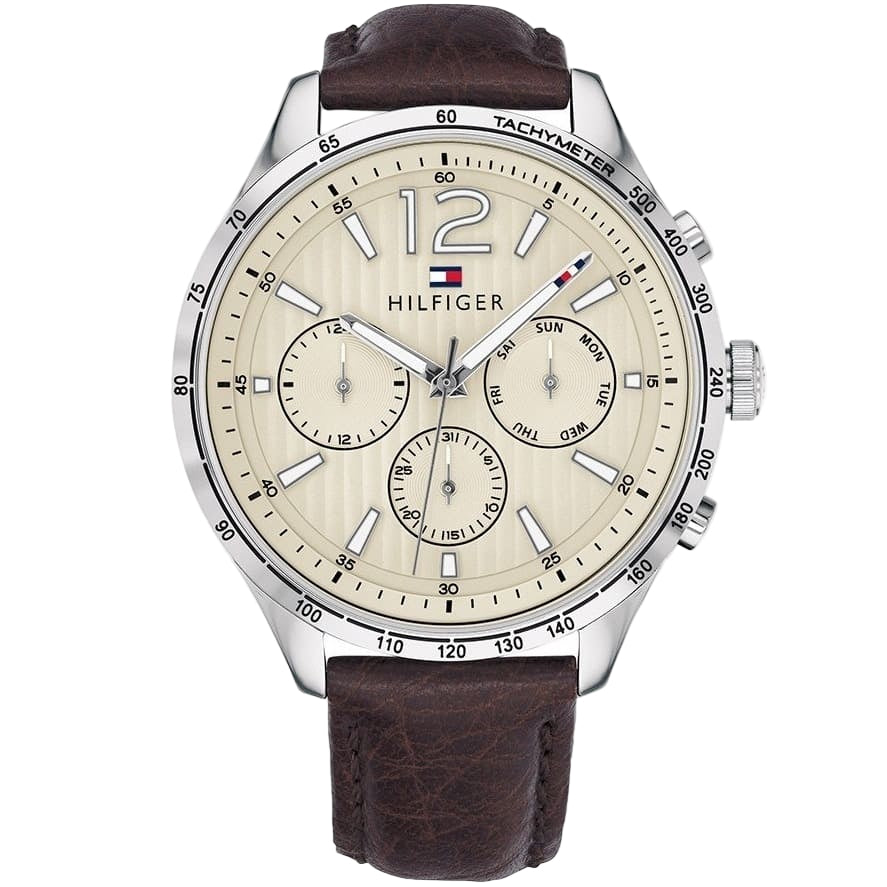 Tommy Hilfiger TH1791467 Men’s Beige Dial Chronograph Watch| Tommy Hil ...