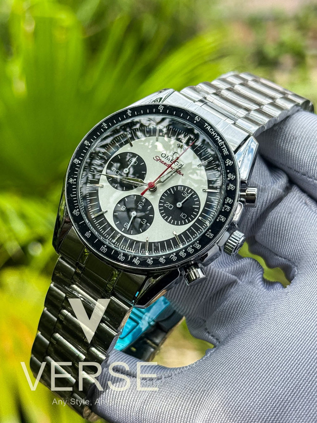 Omega Speedmaster CK2998 Pulsometer Panda Dial AA – VERSE